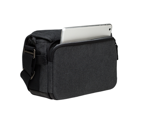 Tenba Cooper 8 Gray Canvas/Black Leather Luxury Bag