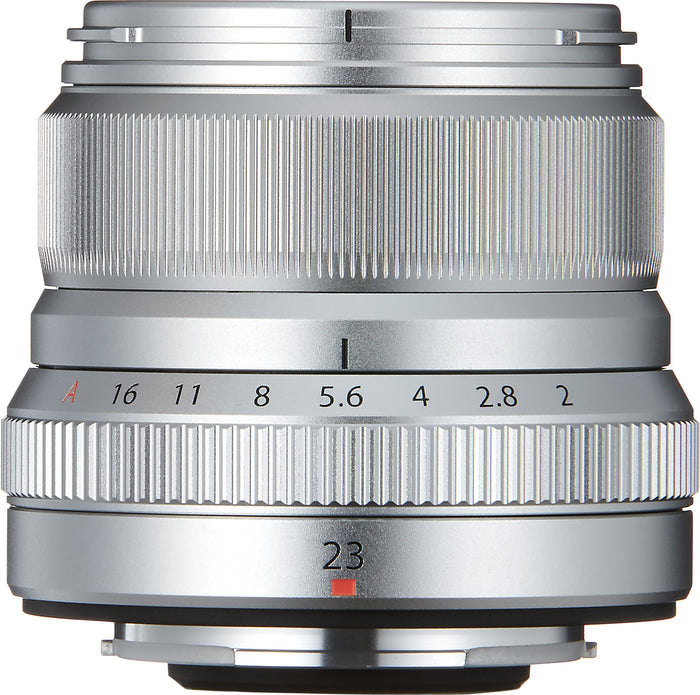 Fujifilm XF 23mm F2 R WR Lens (Silver)