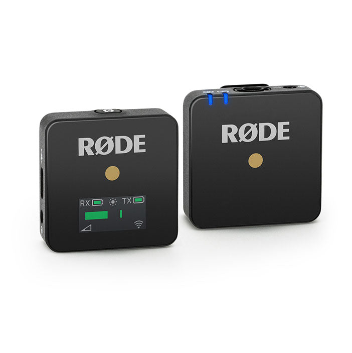 RODE Wireless GO Compact Wireless Microphone System (2.4 GHz) Black