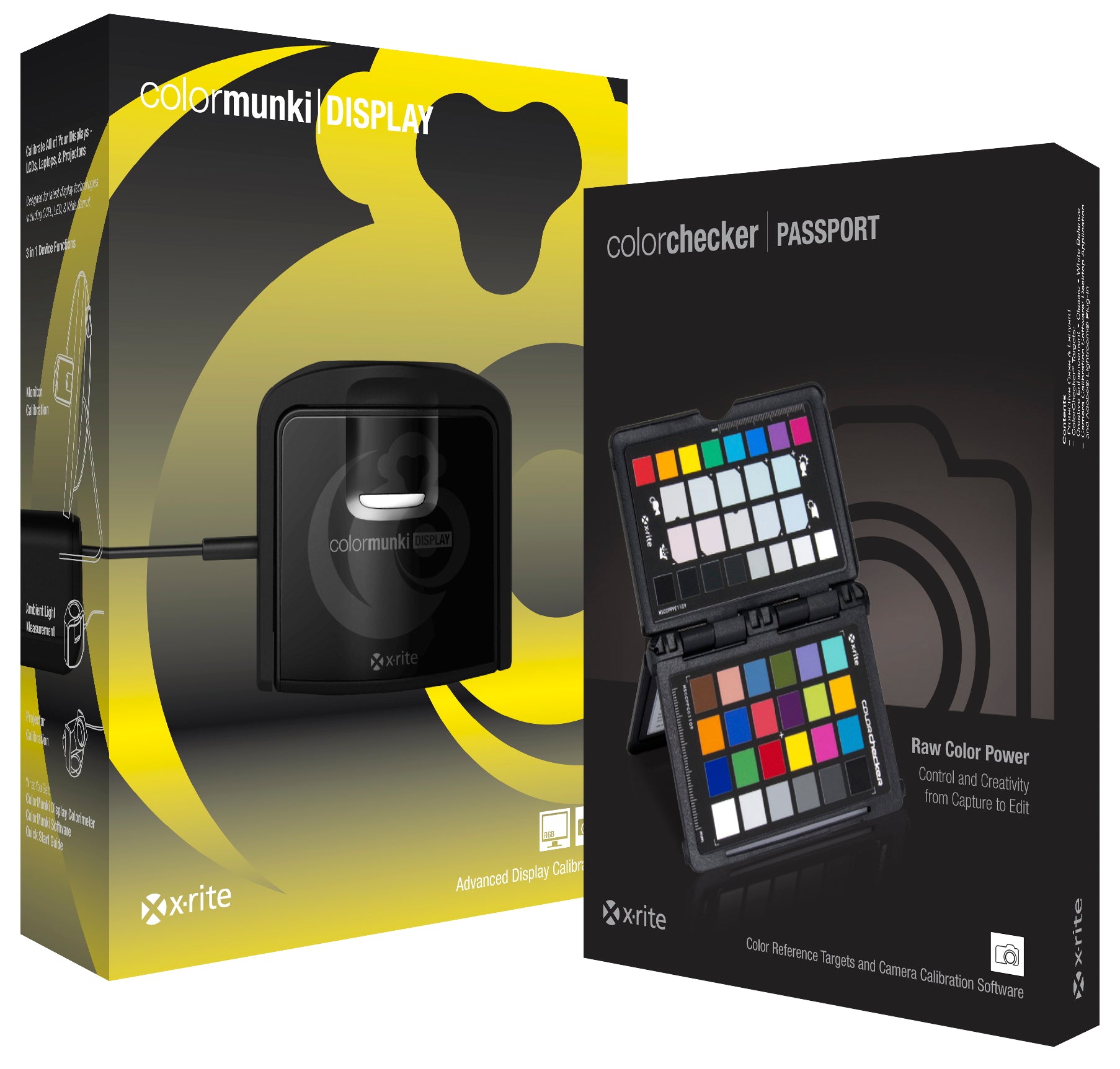 x-rite ColorMunki Display/x-rite Color Checker Passport Bundle